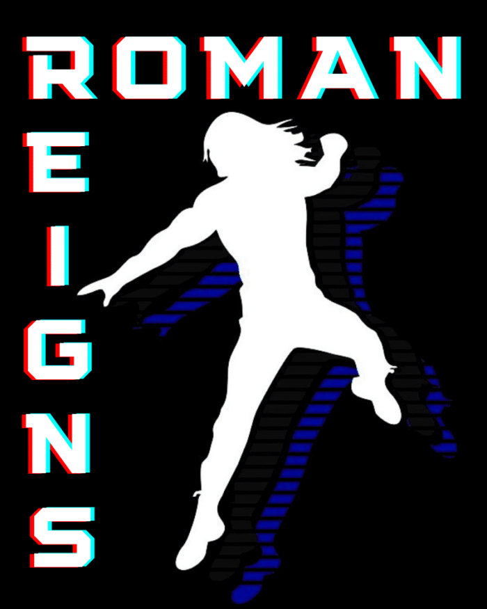 Buy WWE T Shirt - Roman Reigns Print Black Tshirt